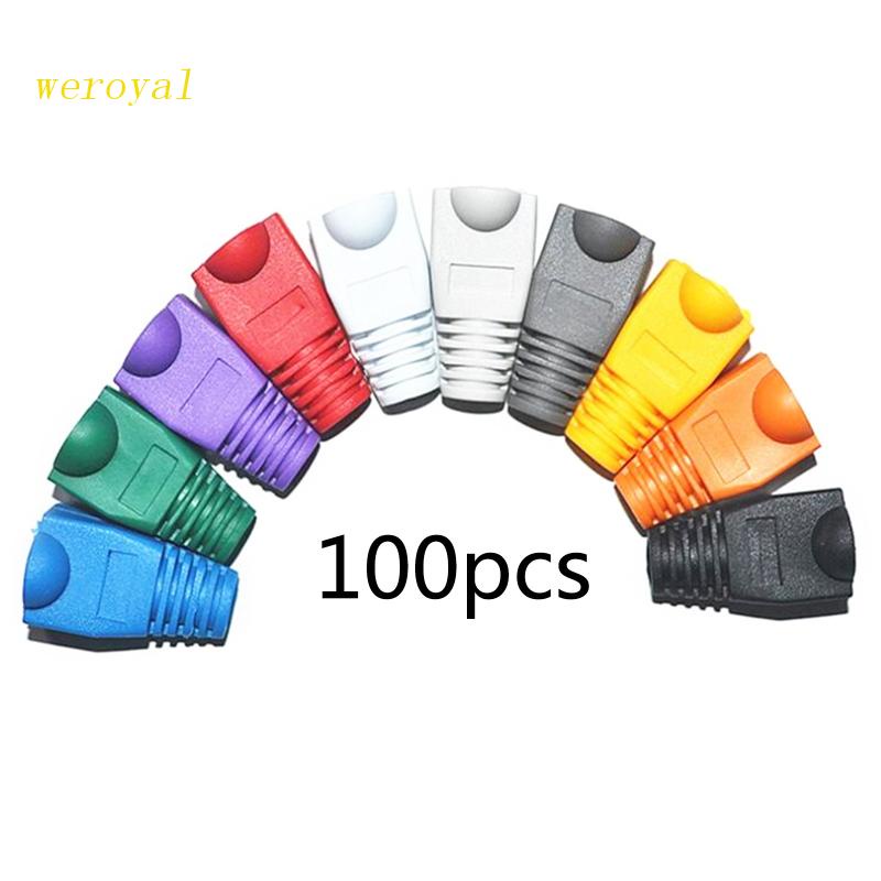 weroyal RJ-45 CAT6 CAT5e Adapter Cap Ethernet Network Cable Connector ...