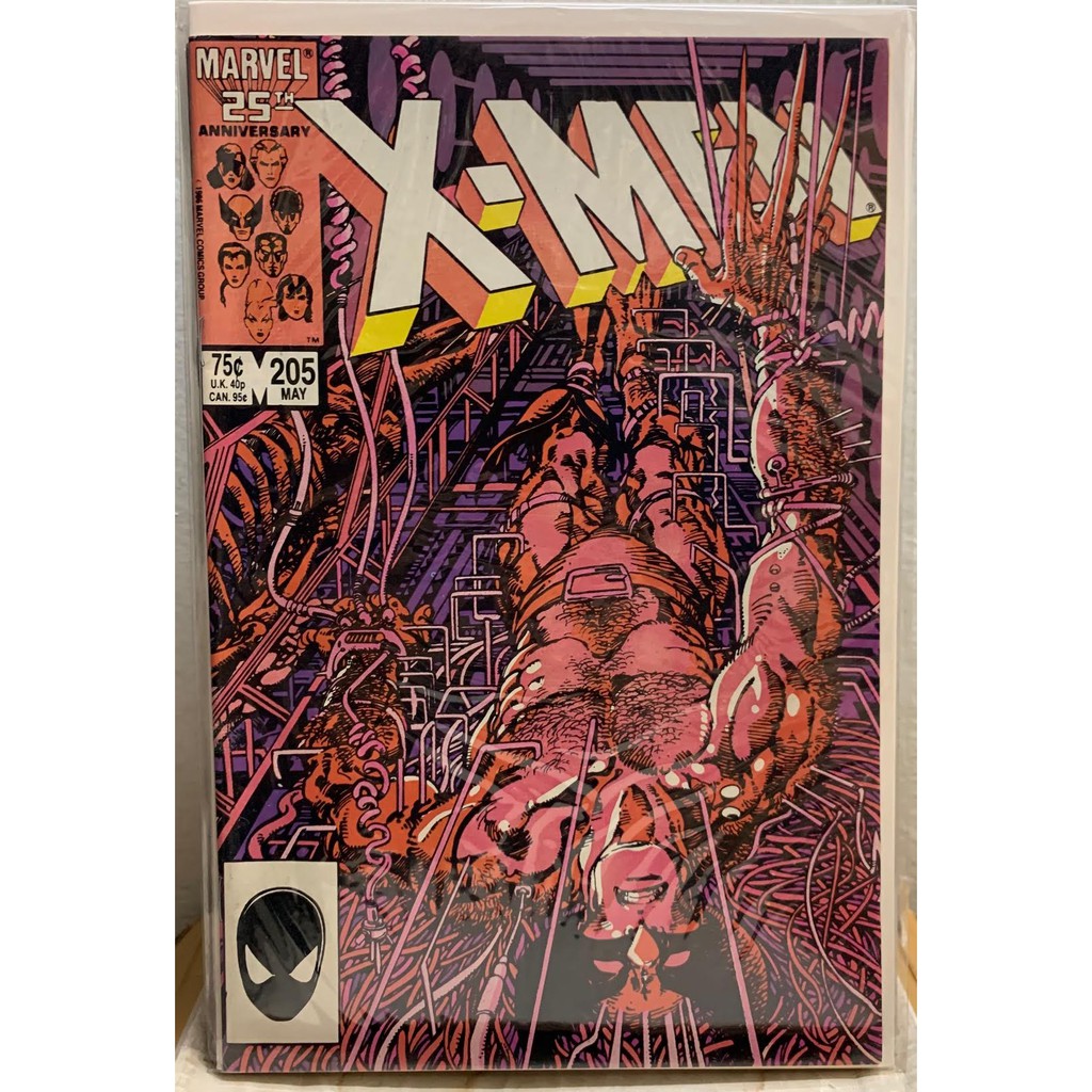 Marvel Comics: 1986 - Uncanny X-Men #205 - Wolverine & Lady Deathstrike ...
