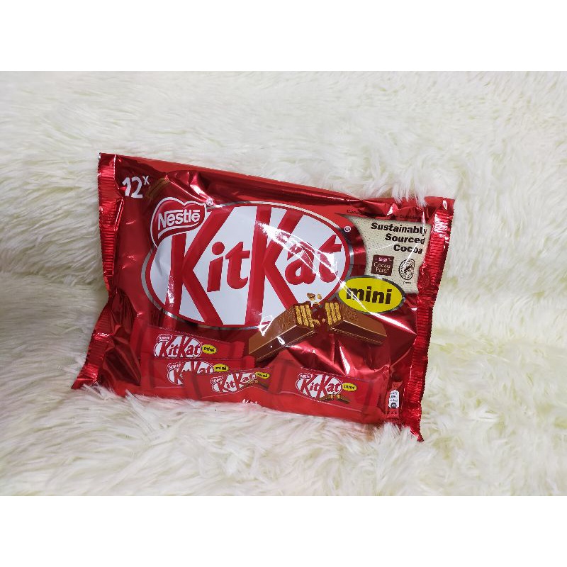 Nestle Kitkat Mini 12's | Shopee Philippines