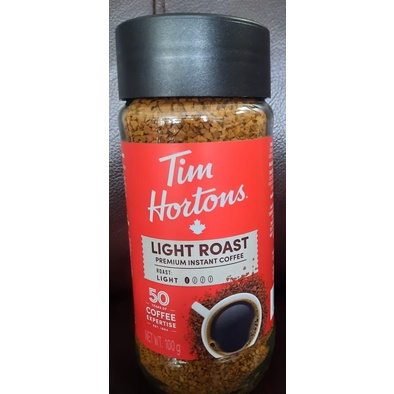 NEW and ORIGINAL -Tim Hortons Premium Instant Coffee (100g) | Shopee ...