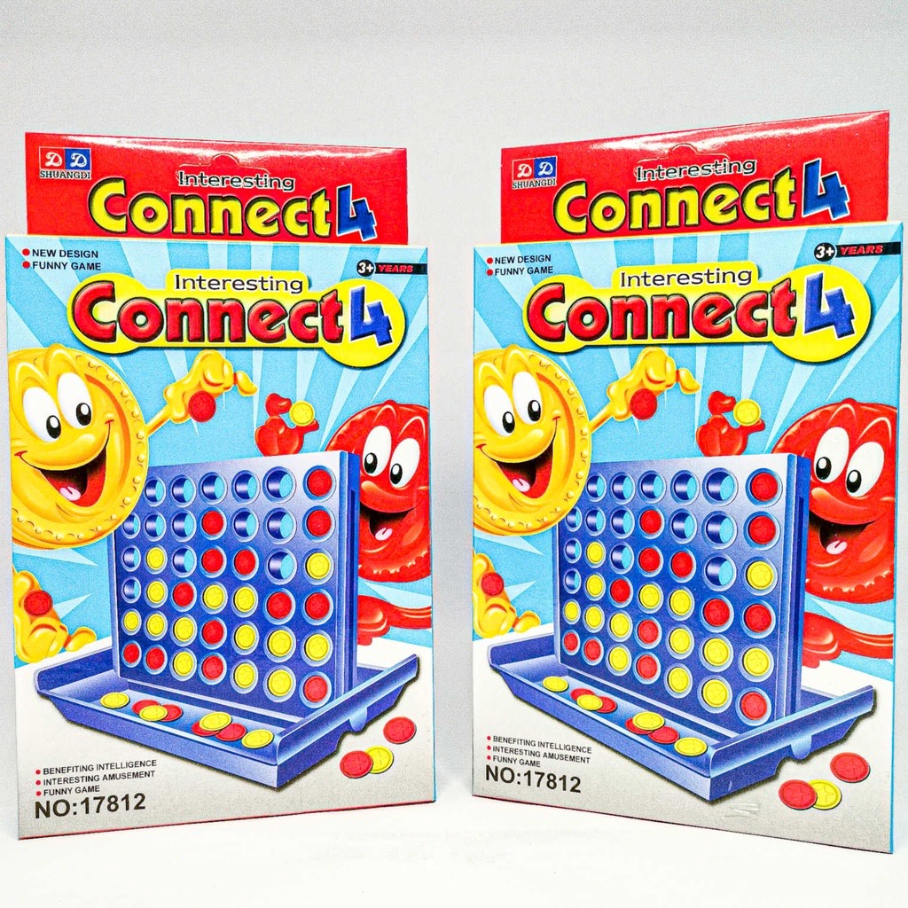 Fashion Board Game Connect 4 Kids Toys Gift | Shopee Philippines