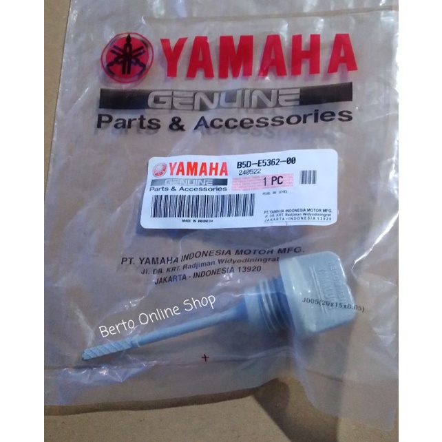 YAMAHA (GENUINE) MIO GEAR 125 , MIO GRAVIS 125 PLUG / OIL LEVEL | DIP STICK B5D-E5362-00 ...