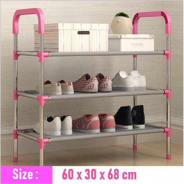 Rab 3 Tier Shelf / Multipurpose Plastic Shelf / 3 Tier Stacking Shelf ...