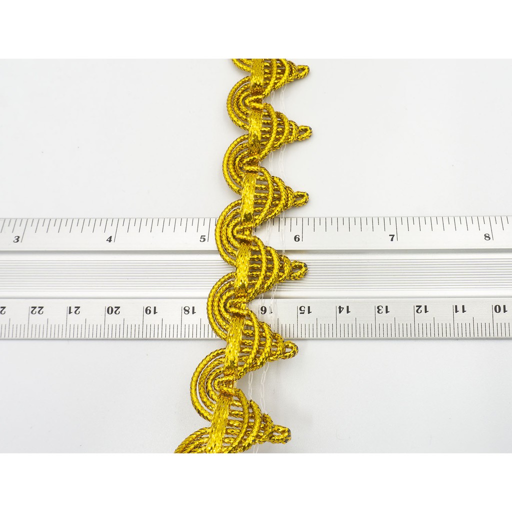 Metallic Gold Trimmings (by 5 yards) Part 1 | Shopee Philippines