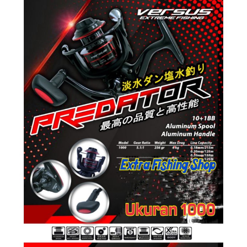 1000 PREDATOR VERSUS REEL | Shopee Philippines