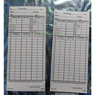 Shop timecard for Sale on Shopee Philippines