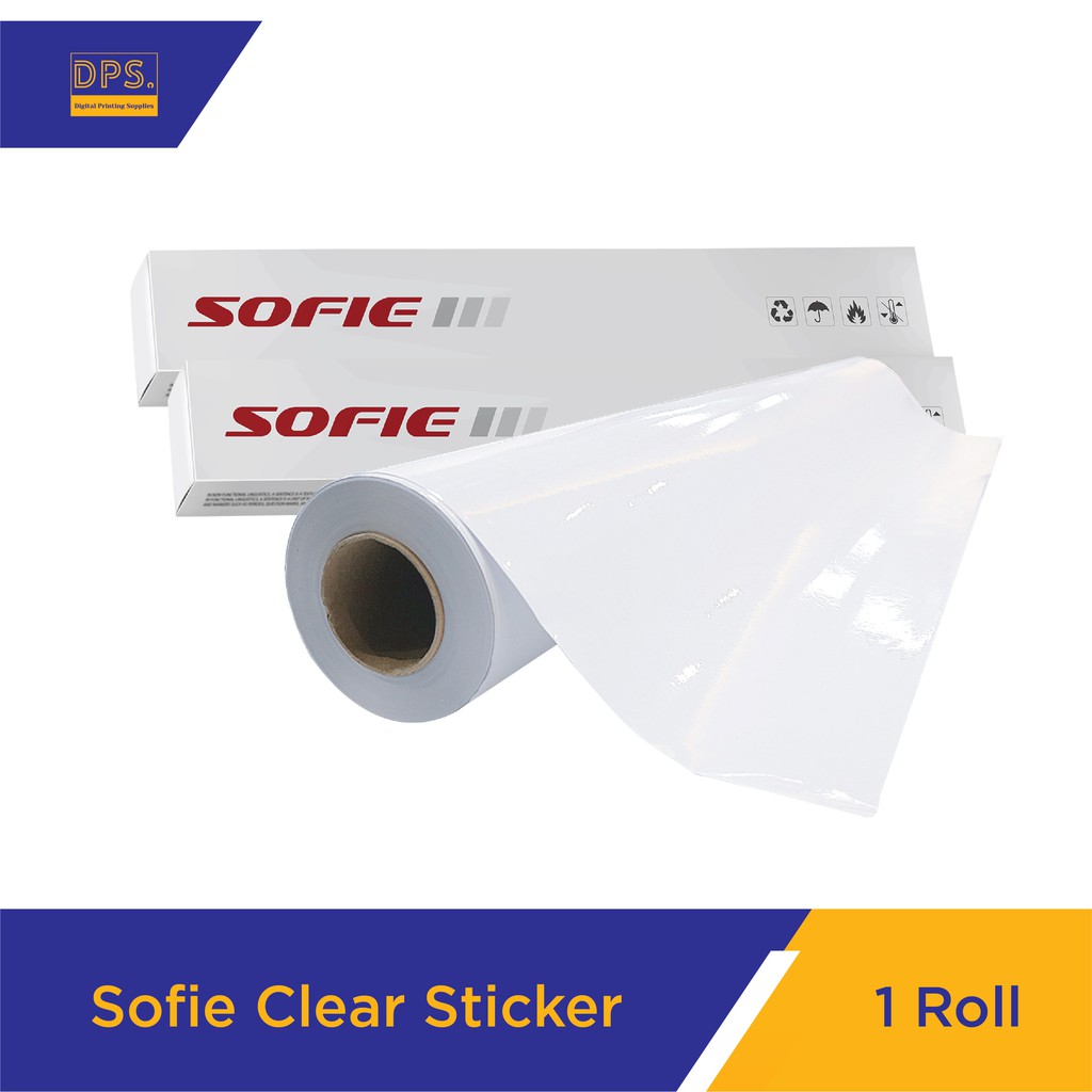 DPS SP2800 & SP2900 Sofie Clear Sticker Label Stickers 4.2ft & 4.5ft ...