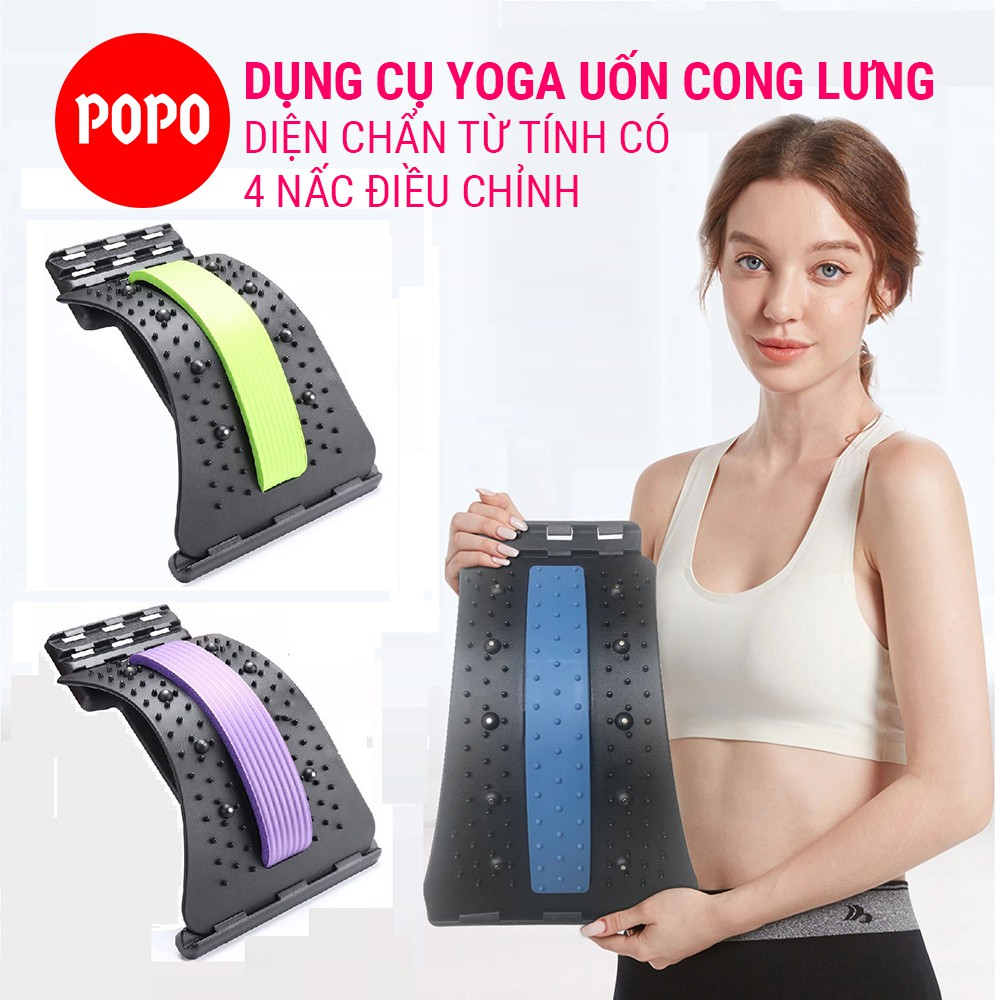 YOGA exercise tool for back bending, spine adjustment, relaxation and ...