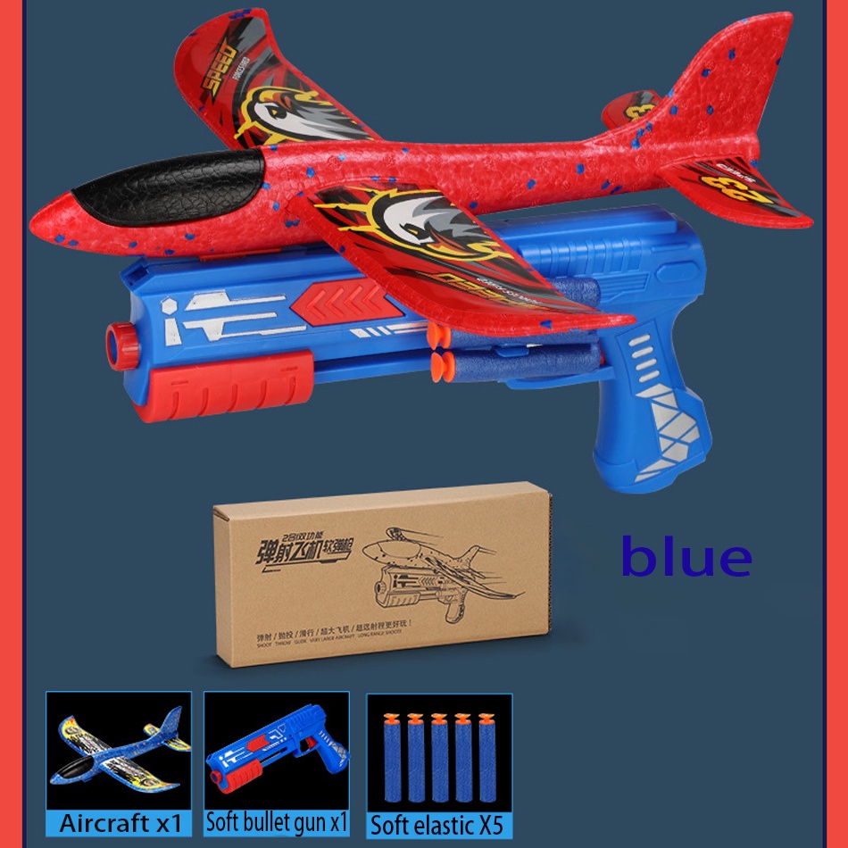 Foam aircraft launcher EPP bubble plane glider hand ejection aircraft ...