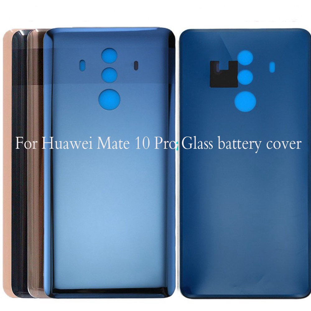 New Huawei mate 10 pro Glass Battery cover Door Smart Phone Back Cover Replacement Repair Part ...