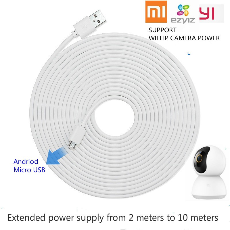 2m/3m/4m/5m/6m/7m/8m/9m/10m Long Charge Cable Micro USB Android Charge ...