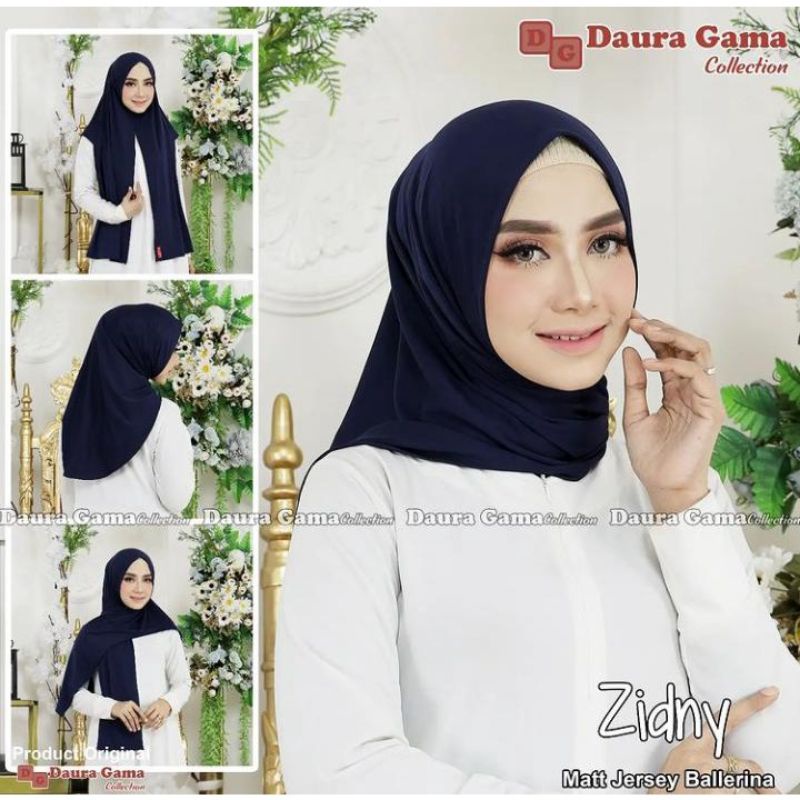 Hijab hijab Instant hijab jersey Zidny by Daura Gama | Shopee Philippines