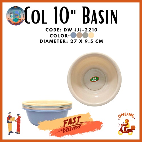 Plastic Multipurpose Heavy Duty Basin/ Pastel Colored Basin/ Palanggana ...