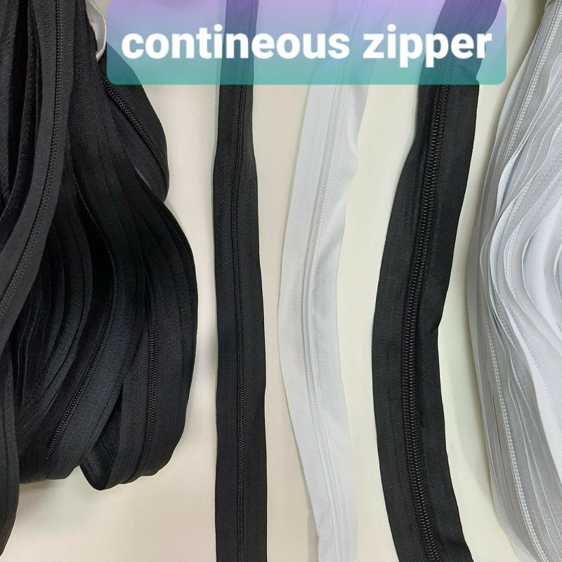 Continuous Zipper W/Out Slider (Per Yard) | Shopee Philippines