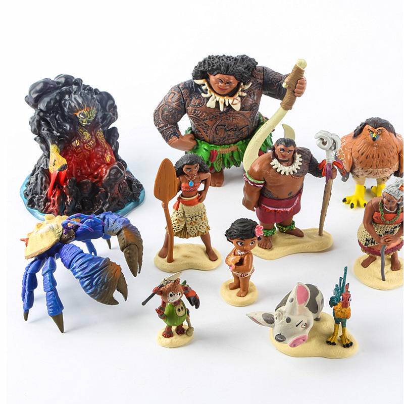 Moana 10 Moana Moana Moana VARNA Princess Maui toy garage kit model ...