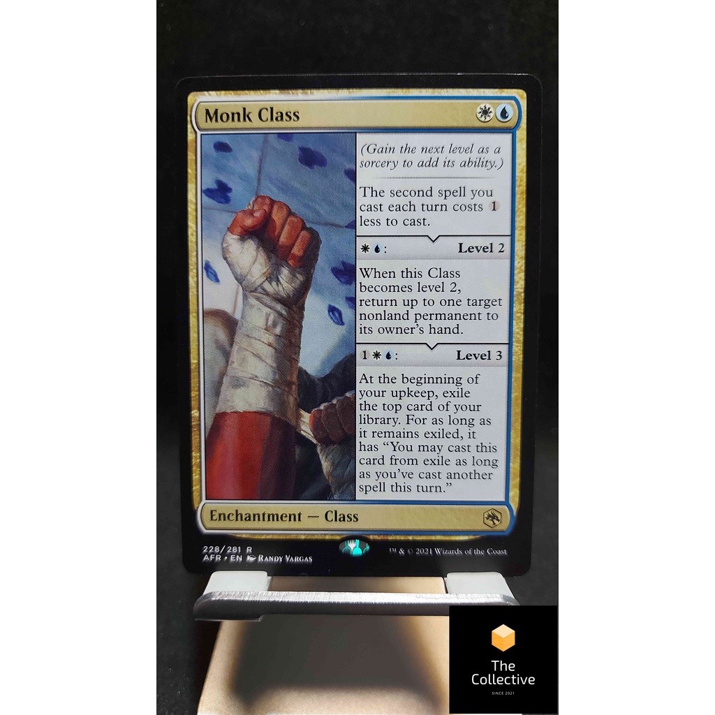 Magic the Gathering - MTG Card Game - Monk Class - AFR - [ID: NA-0422 ...
