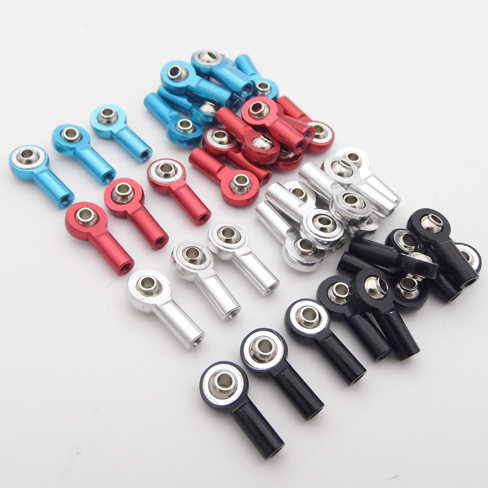 10PCS Tie Rod End M2 Linkage Rod End Ball Head Joint Adapter for RC Car ...
