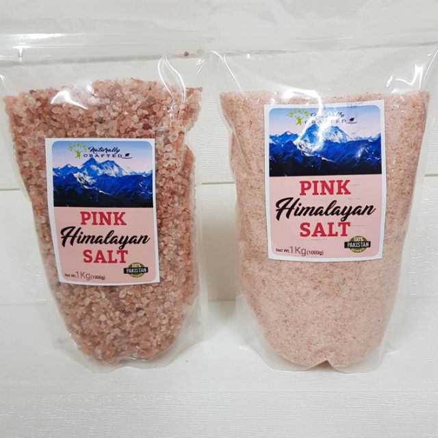 SALE! 1 kg USFDA APPROVED PAKISTAN HIMALAYAN COOKING SALT | Shopee ...