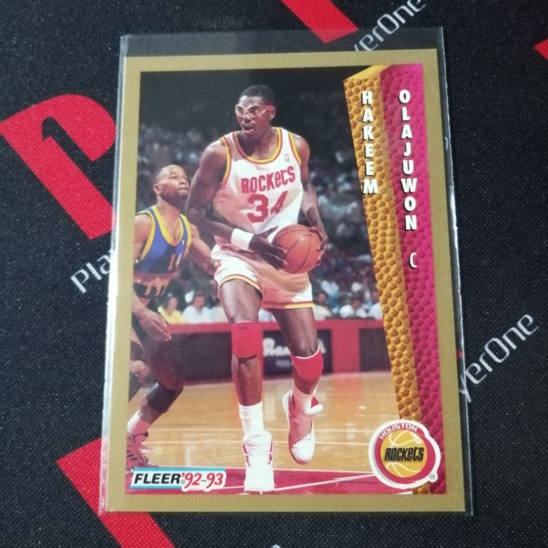 Hakeem Olajuwon NBA Card (Part 1)(90s)(Check Variations)(Instant ...