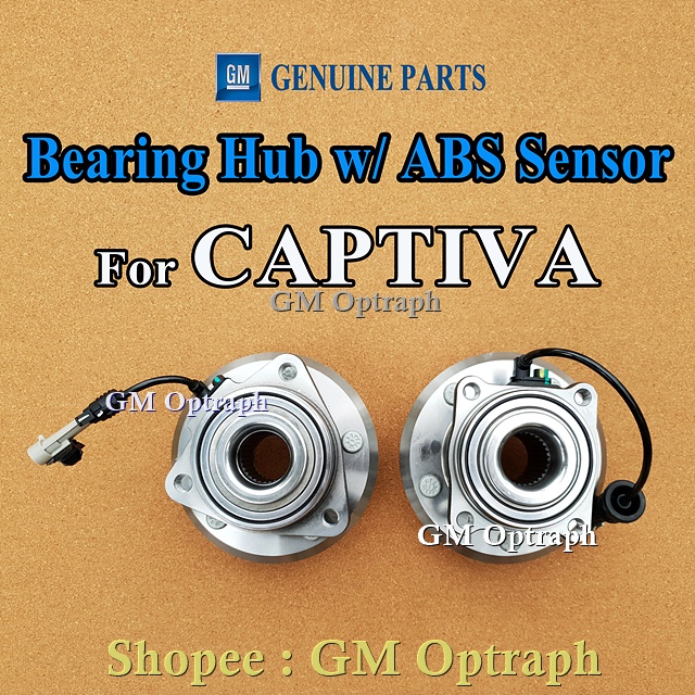 Chevrolet CAPTIVA Original Front & Rear wheel Bearing Hub w/ ABS Sensor ...