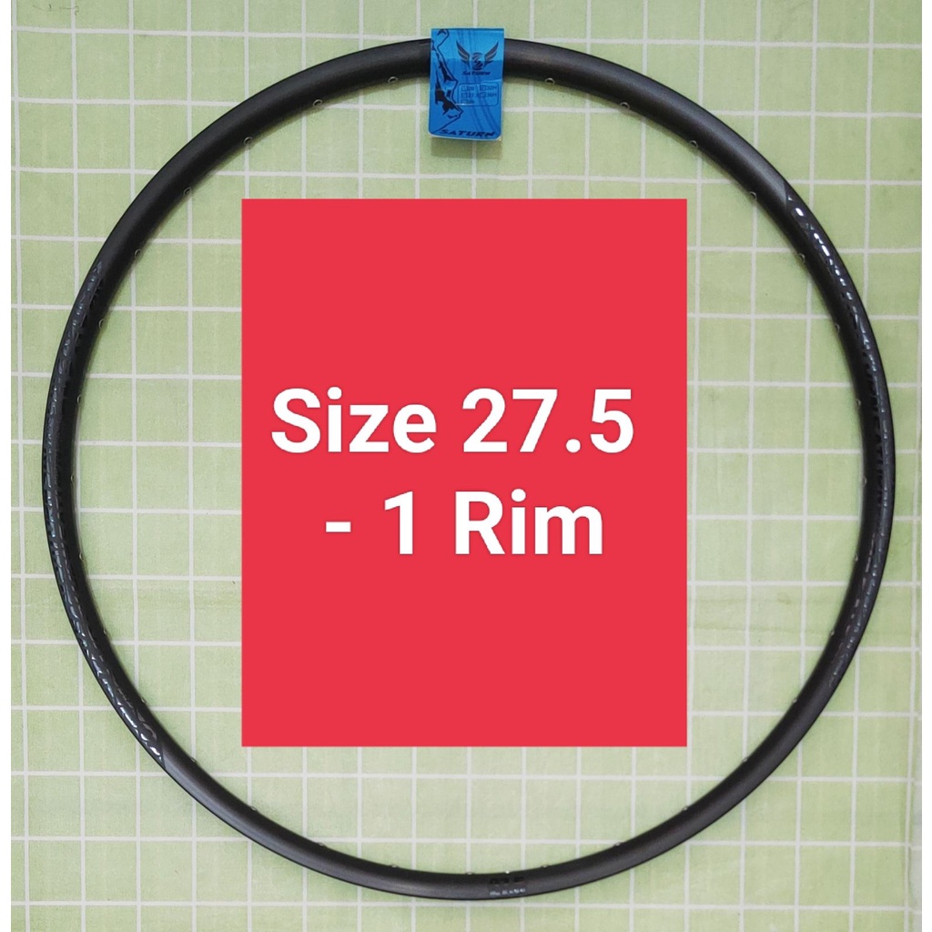 SATURN MTB Rim Size 27.5, 29 Alloy 32 Holes Double Wall Rims with ...
