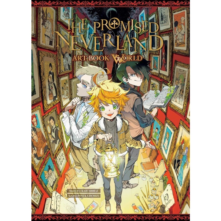 The Promised Neverland Art Book World (Hardcover) (English) | Shopee ...