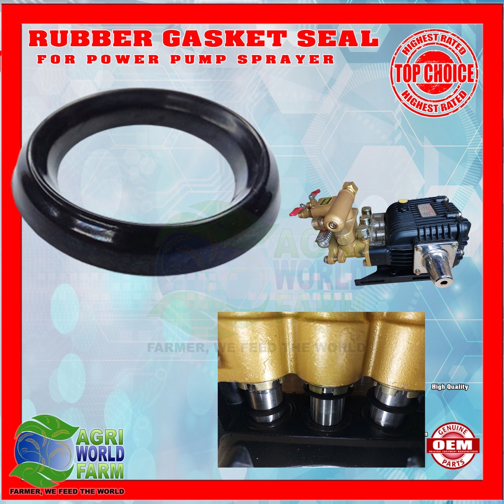 RUBBER GASKET SEAL FOR POWER PUMP SPRAYER | Shopee Philippines