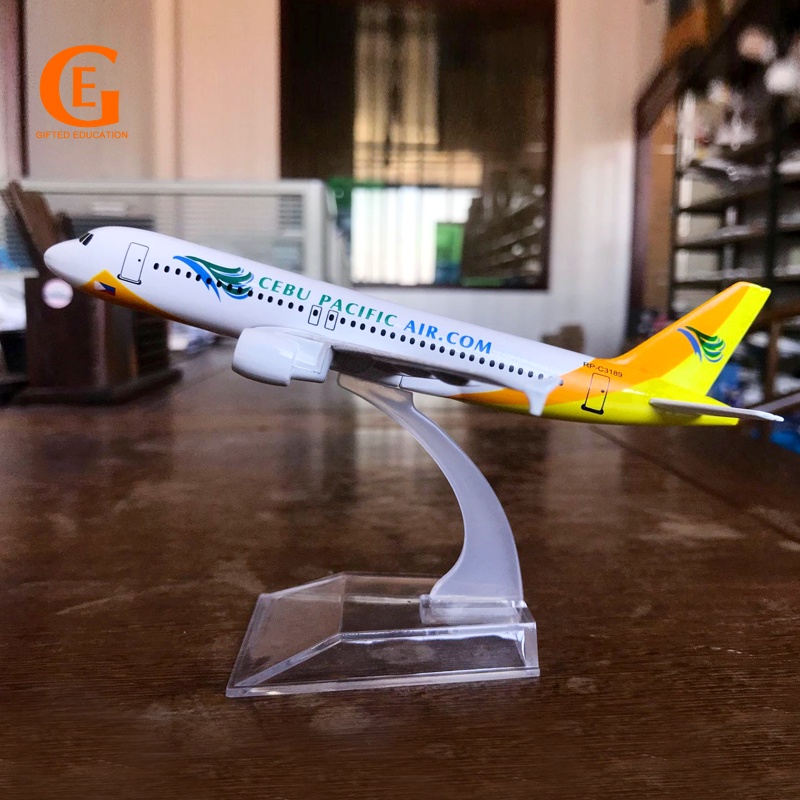 Cebu Pacific Air A320 Aircraft Model Philippines Airbus 320 Die Cast ...