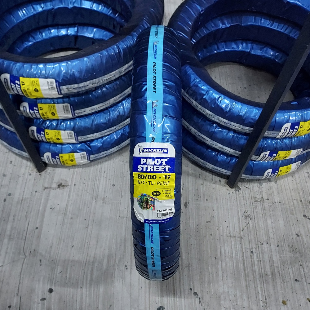 MICHELIN TIRE PILOT STREET TUBELESS (1 FREE TIRE SEALANT & PITO FOR ...