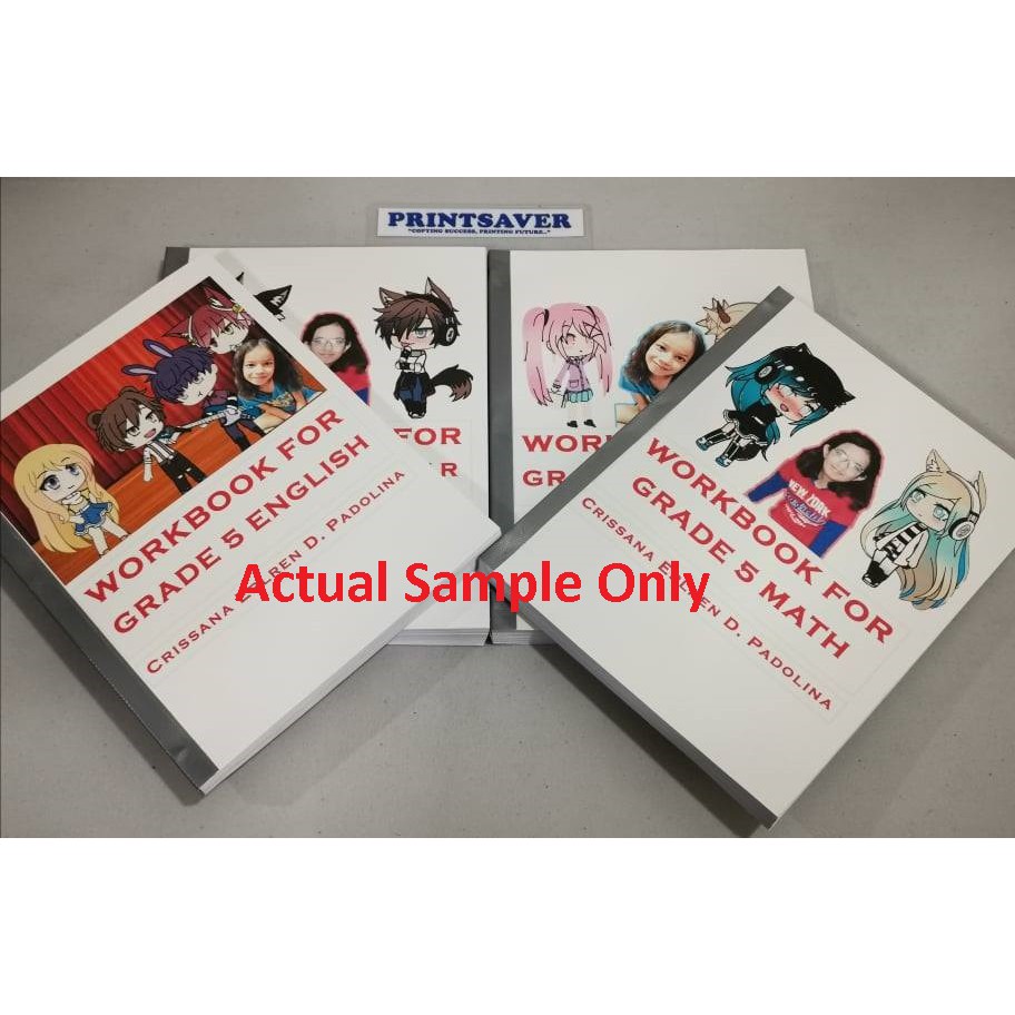 Grade 5 Complete Set Workbook Kids Learning Material Worksheet Children ...