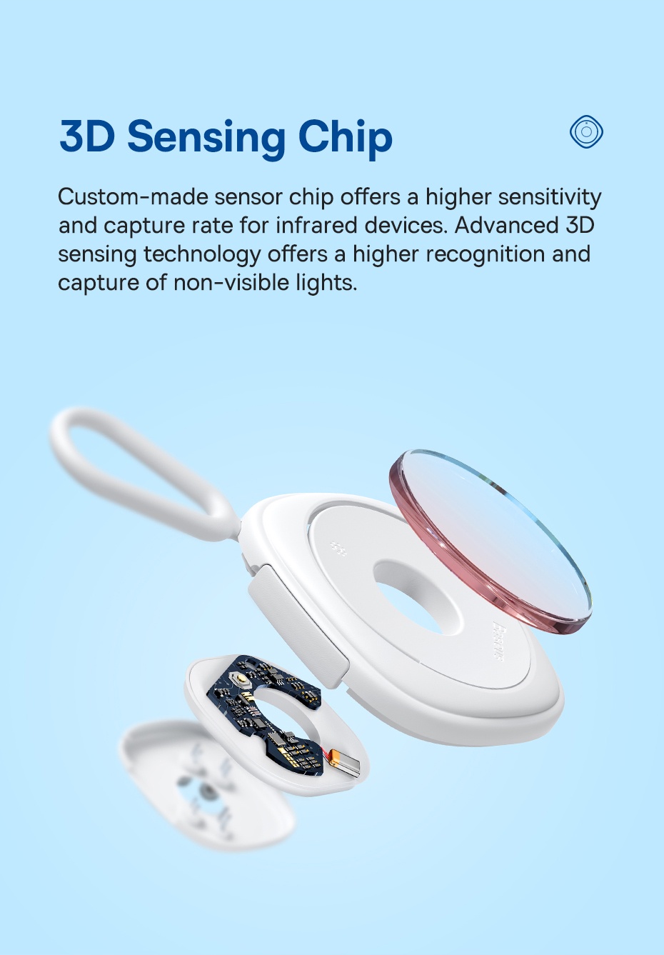 Baseus Camera Detector Hidden Camera Portable Detect Anti-Peeping ...