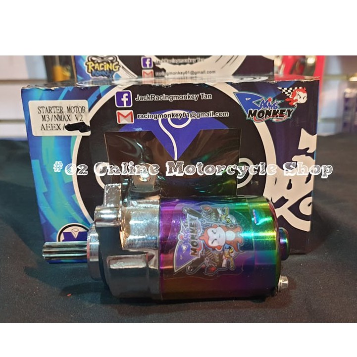 Racing Monkey Starter Motor V2 for Mio i 125 & Mio Soul i 125 NON S ...