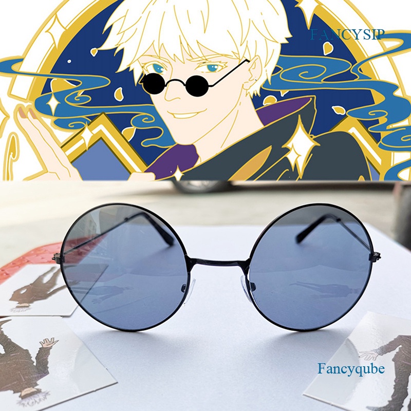 FANCYSIP Sunglasses Jujutsu Kaisen Glasses Gojo Satoru Sunglasses ...