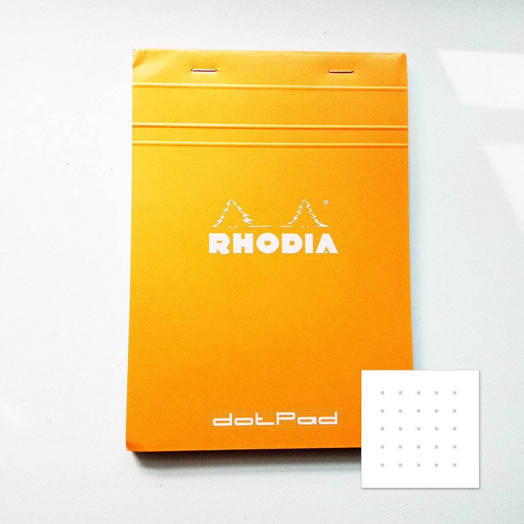 RHODIA A5 #16 — dotPad. dotGrid, blank, lined, grid | Shopee Philippines