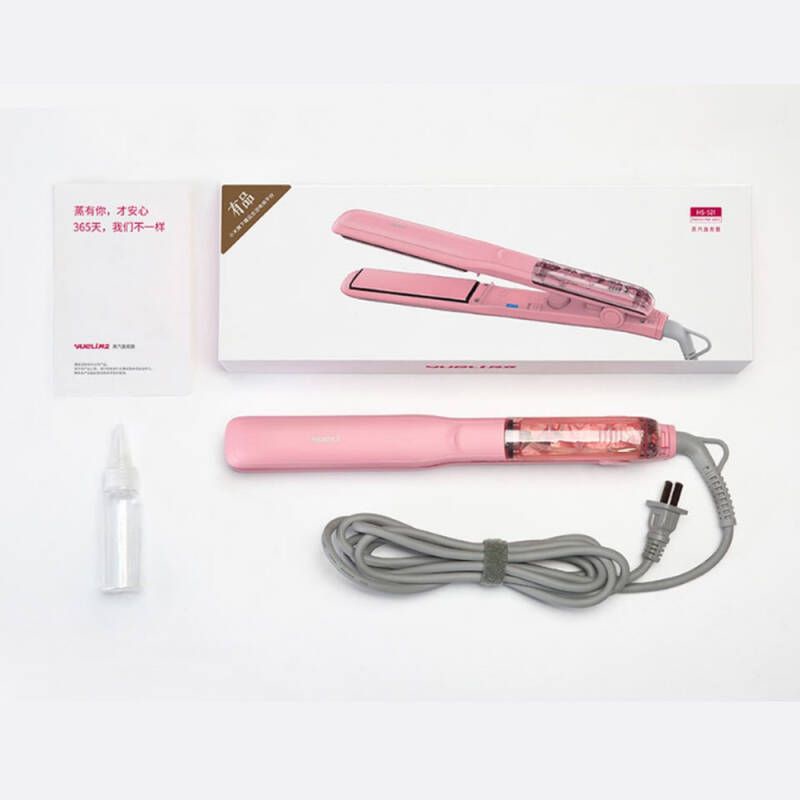 Yueli HS-521 Hot Steam Hair Straightener 5-Level Temperature Control ...