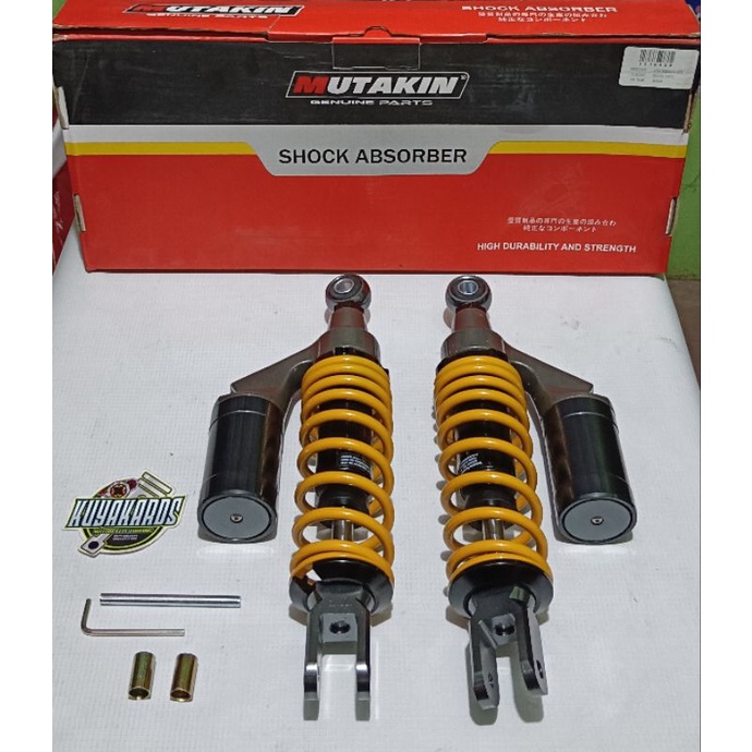MUTAKIN 285MM SHOCK ABSORBER AEROX V1 V2/NMAX V2/NOUVO | Shopee Philippines