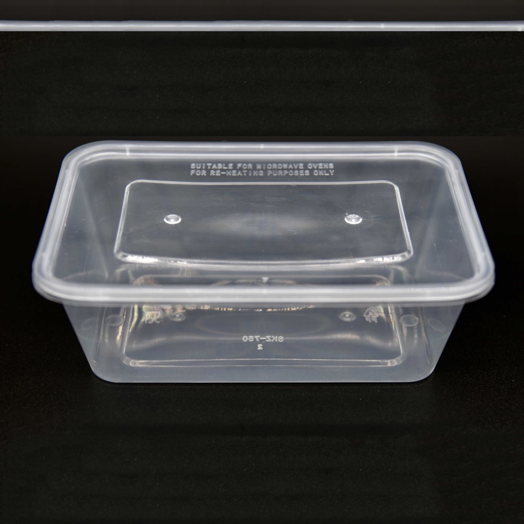 Microwaveable Plastic Round Lunch Box disposable Transparent Plastic ...