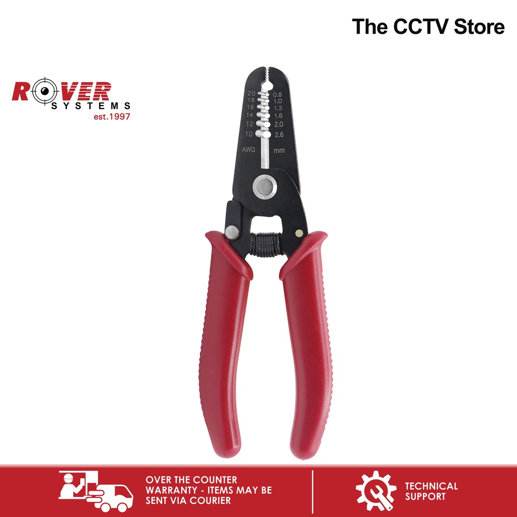 Endura Wire Stripper and Cutter for Wire Size 10-20 AWG Power and Data ...