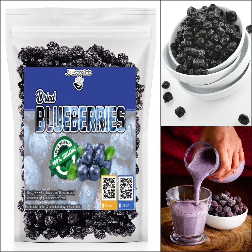 Dried Whole Blueberry | Healthy Organic Blueberries Fruit Snack ...
