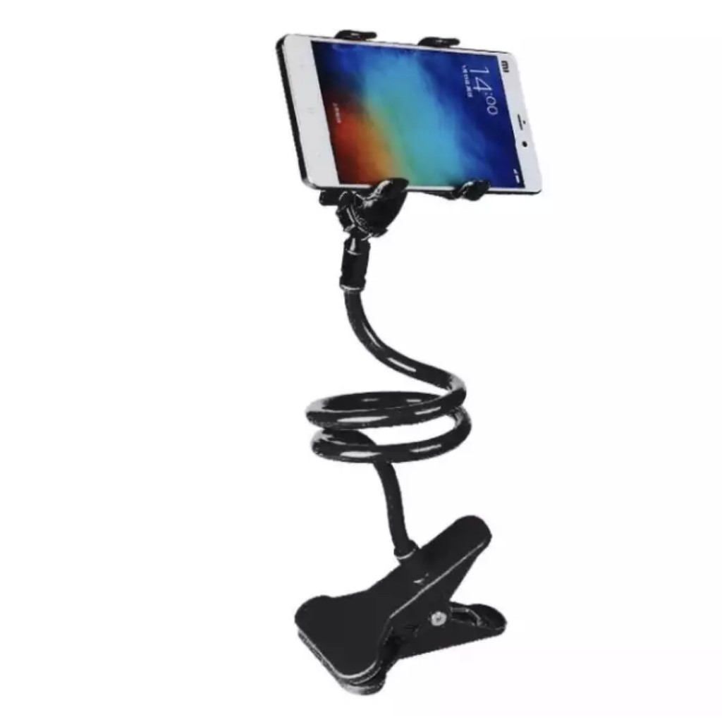 Lazy Pad 360 Degree Flexible Long Arms cellphone holder | Shopee ...