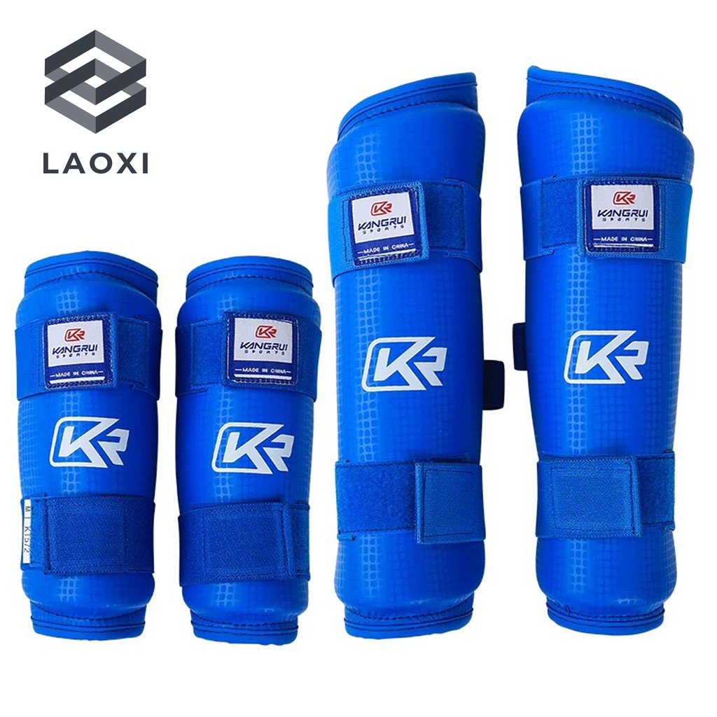 taekwondo arm guard shin Kick Karate Leg Shin Protector Forearm Shank ...