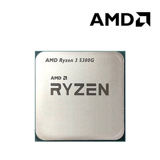 AMD Ryzen 3 5300G Desktop Processor - Black Box only / Tray Type ...