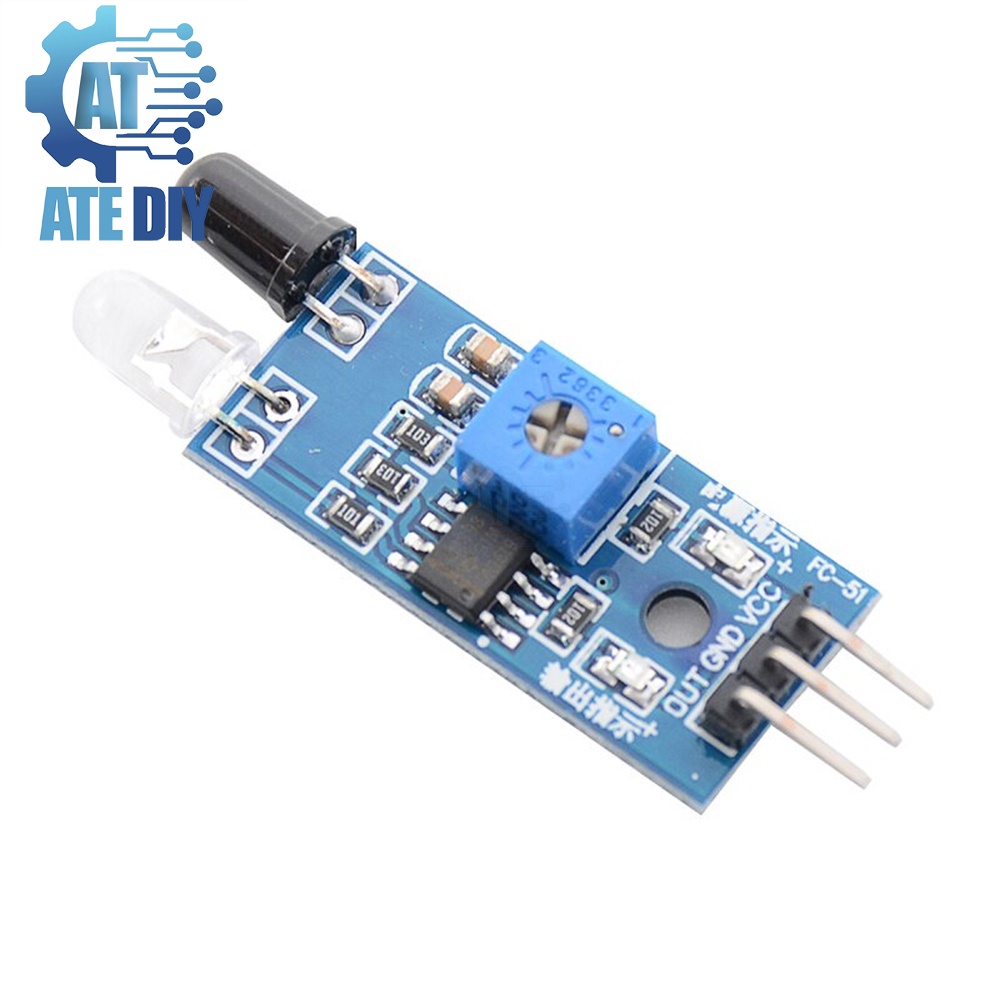 Infrared Obstacle Detection Circuit - Distance Sensor Module E11 ...