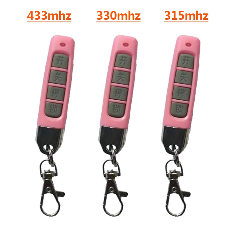 Universal 330mhz double copy electric door remote control rolling ...