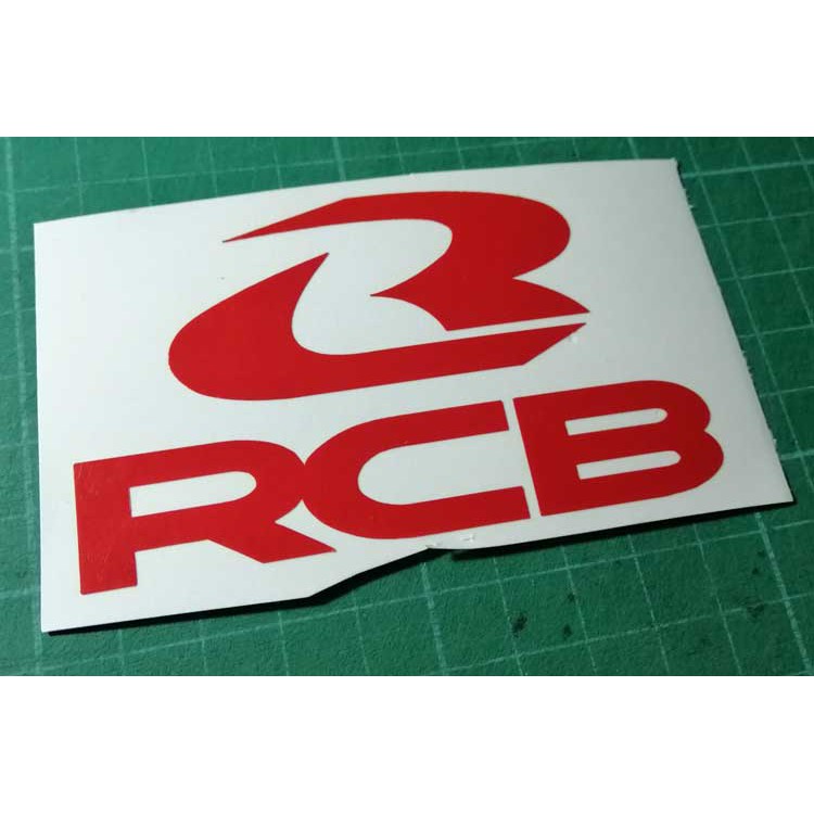 RCB STICKER COLORED (NON-REFLECTIVE) | Shopee Philippines
