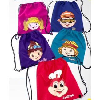 Jollibee & Friends Drawstring Bag | Shopee Philippines