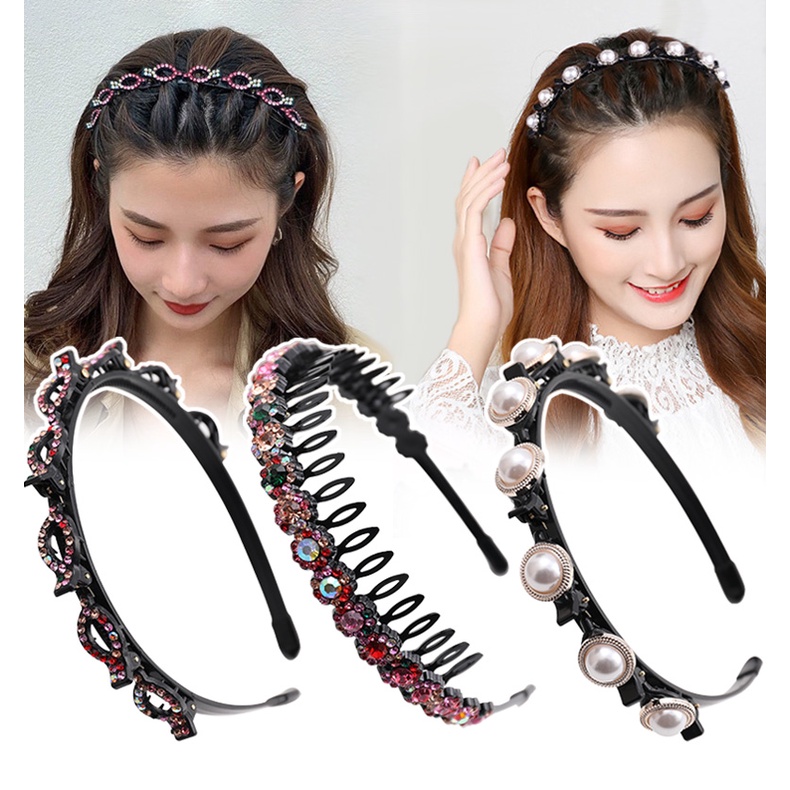 Beautiful Hairpin - Jussy Multi-Color Korean Style Smooth Hairband ...