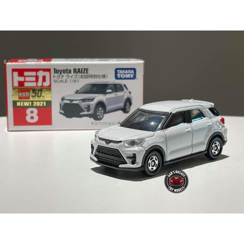 Tomica #8 Toyota Raize Diecast Sealed | Shopee Philippines