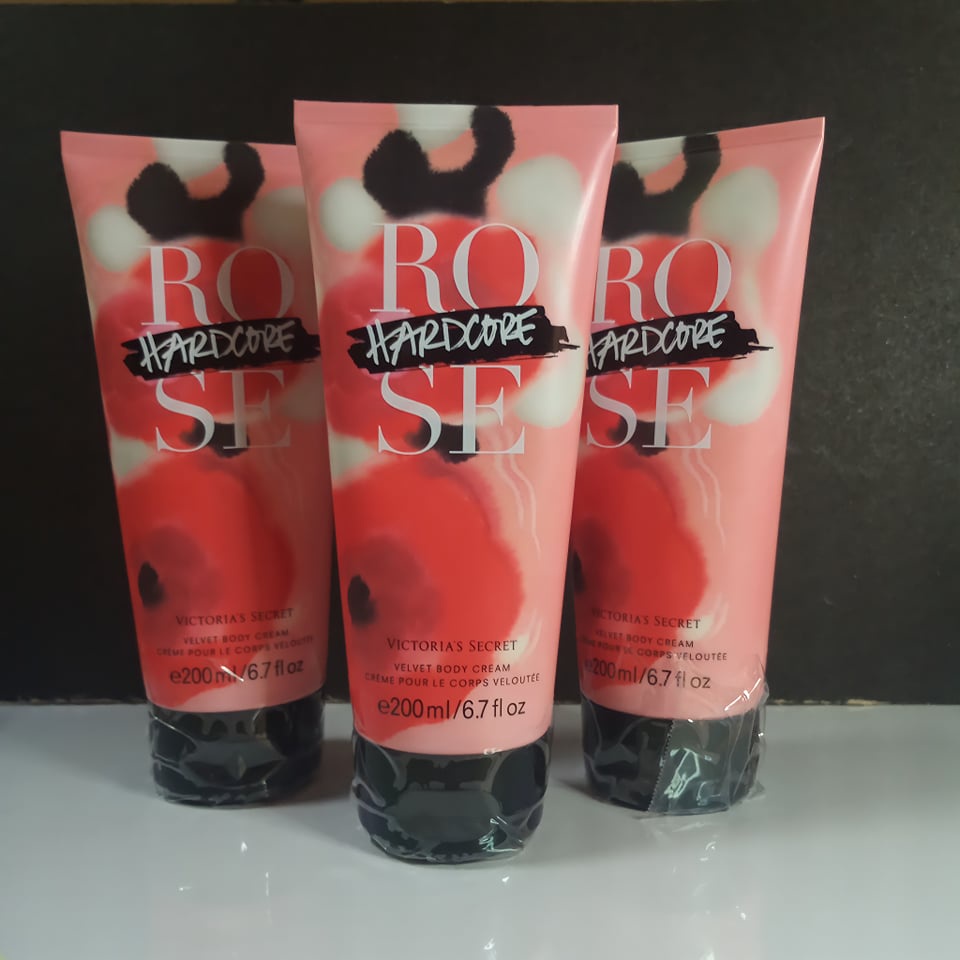 Victoria's Secret Rose Hardcore Velvet Body Cream | Shopee Philippines