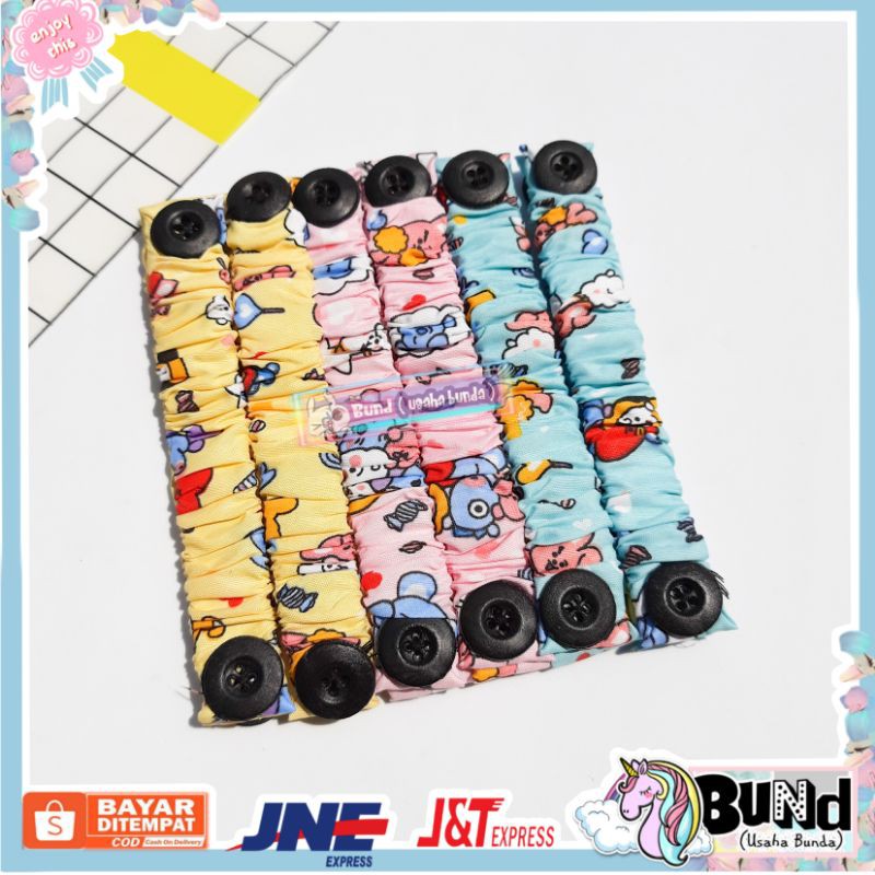 Bund - BT21 MOTIF MASK CONNECTOR / BT21 MASK HOOK FABRIC CONNECTOR MASK ...